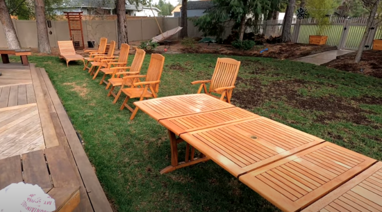 How To Darken or Stain Teak Furniture
